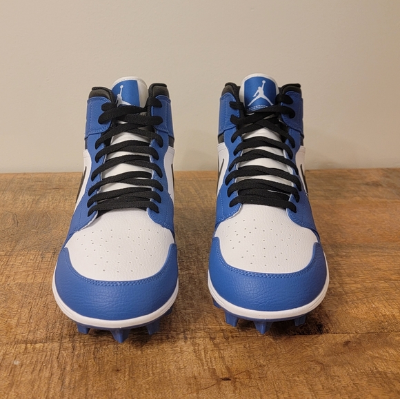 Jordan | Shoes | Nike Air Jordan Football Cleats Mid Td Royal Blue ...